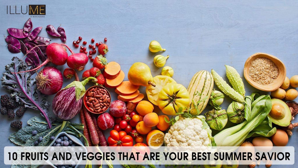 10 fruits and veggies that are your best summer savior - LAVYON