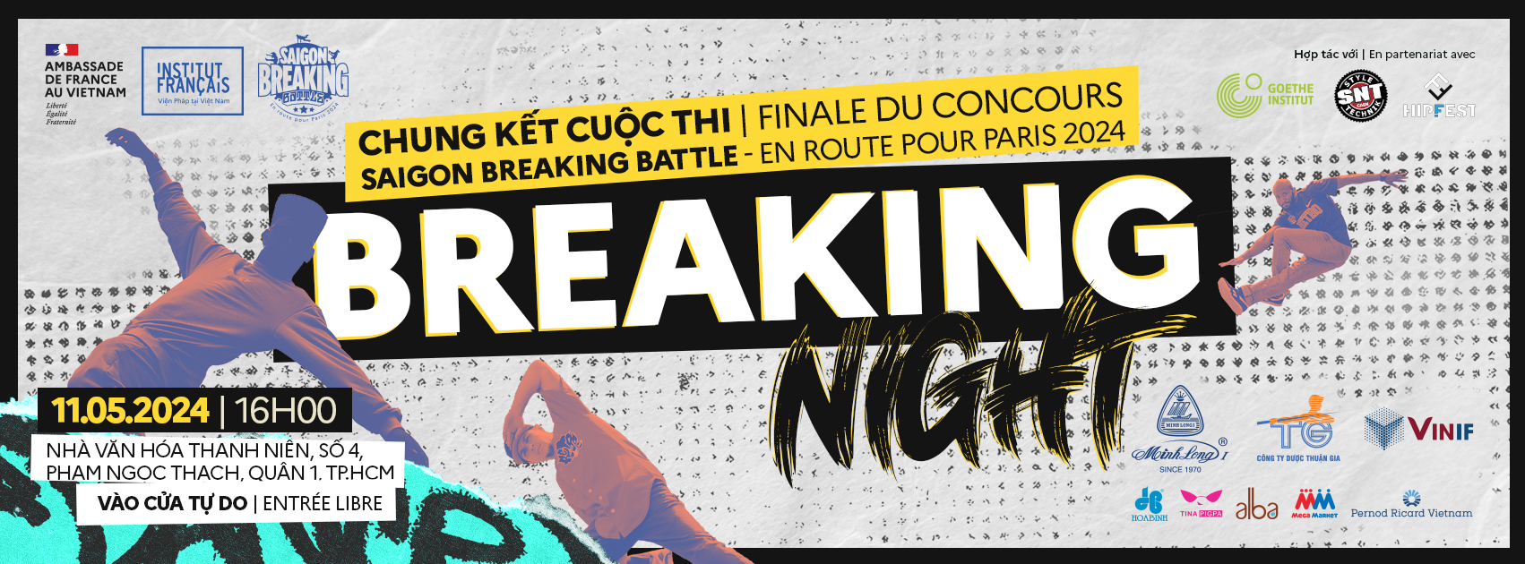 Đêm chung kết Saigon Breaking Battle - Đường tới Paris 2024 chính thức ...